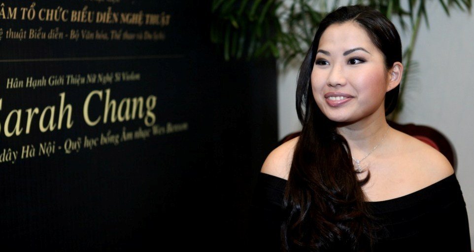 Sarah Chang mê phim và thích nghe nhạc Lady Gaga