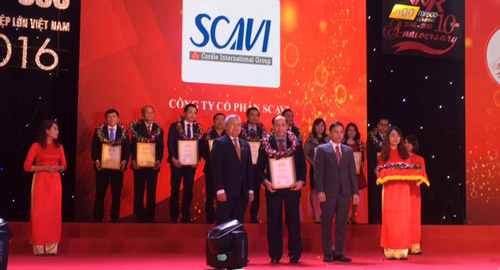 Scavi lọt Top 500 doanh nghiệp lớn nhất Việt Nam