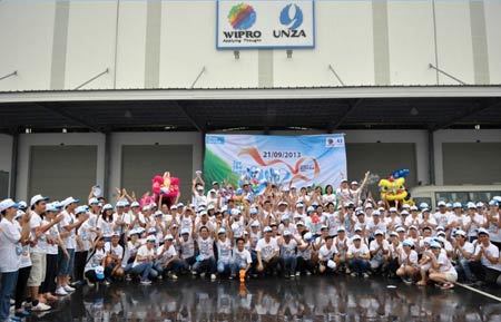 Chạy bộ từ thiện Wipro Run xuống đường Việt Nam